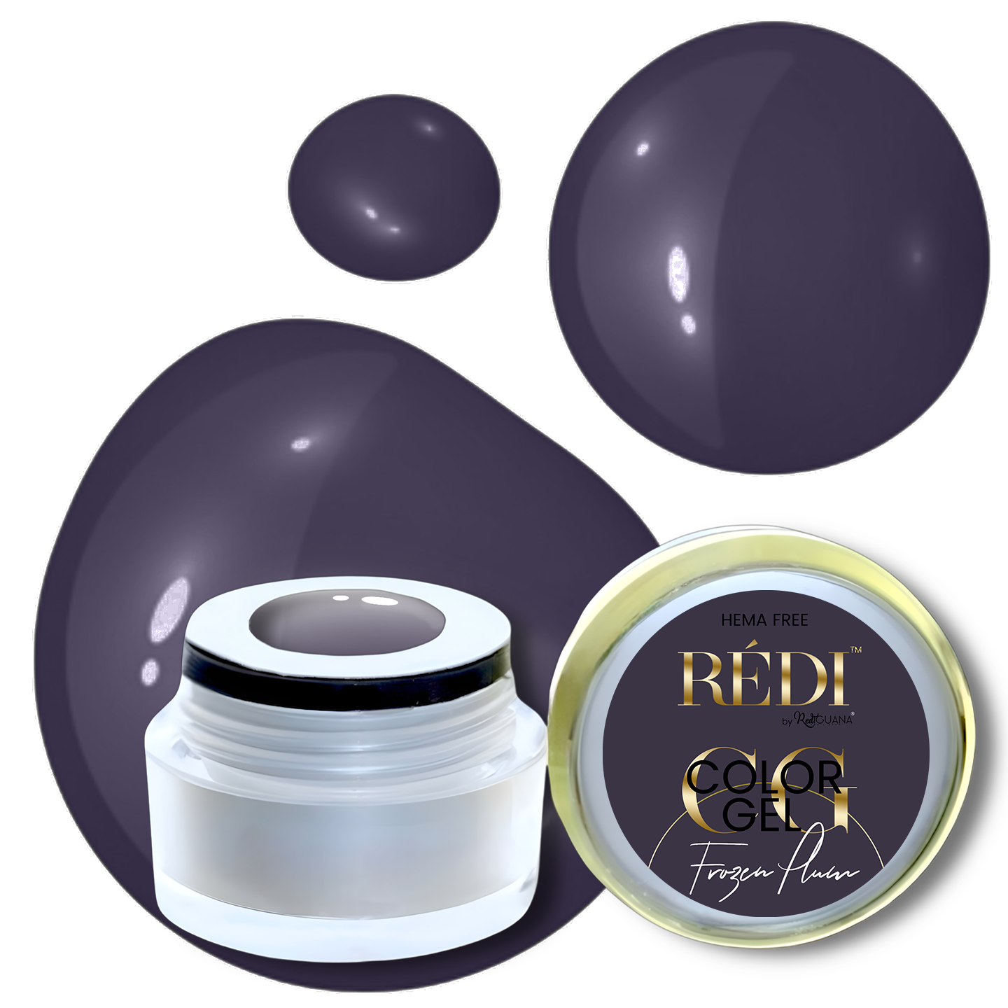 Frozen Plum - Color Gel – RÉDI by Red Iguana