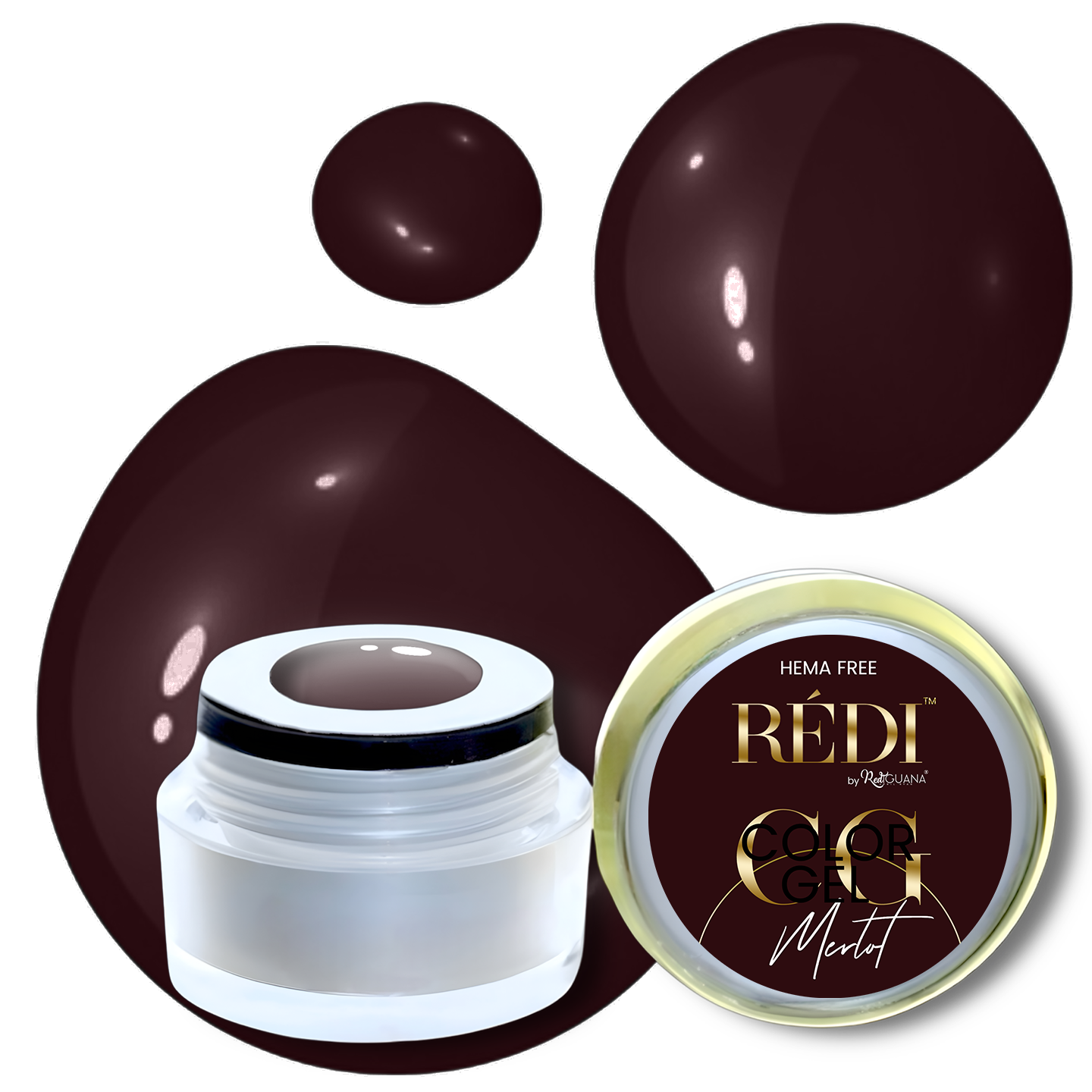 Merlot - Color Gel – RÉDI by Red Iguana