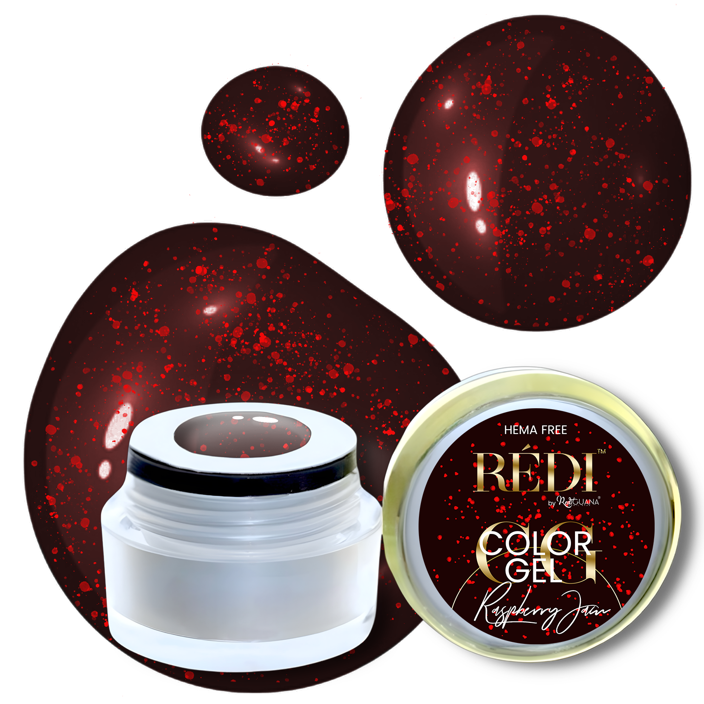Raspberry Jam - Color Gel – RÉDI by Red Iguana